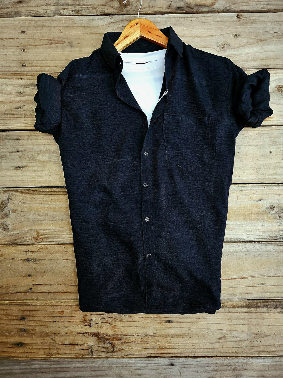 Men's Full Hand Trending Korean Lenin fabric Shirts single pcs @299 an ...