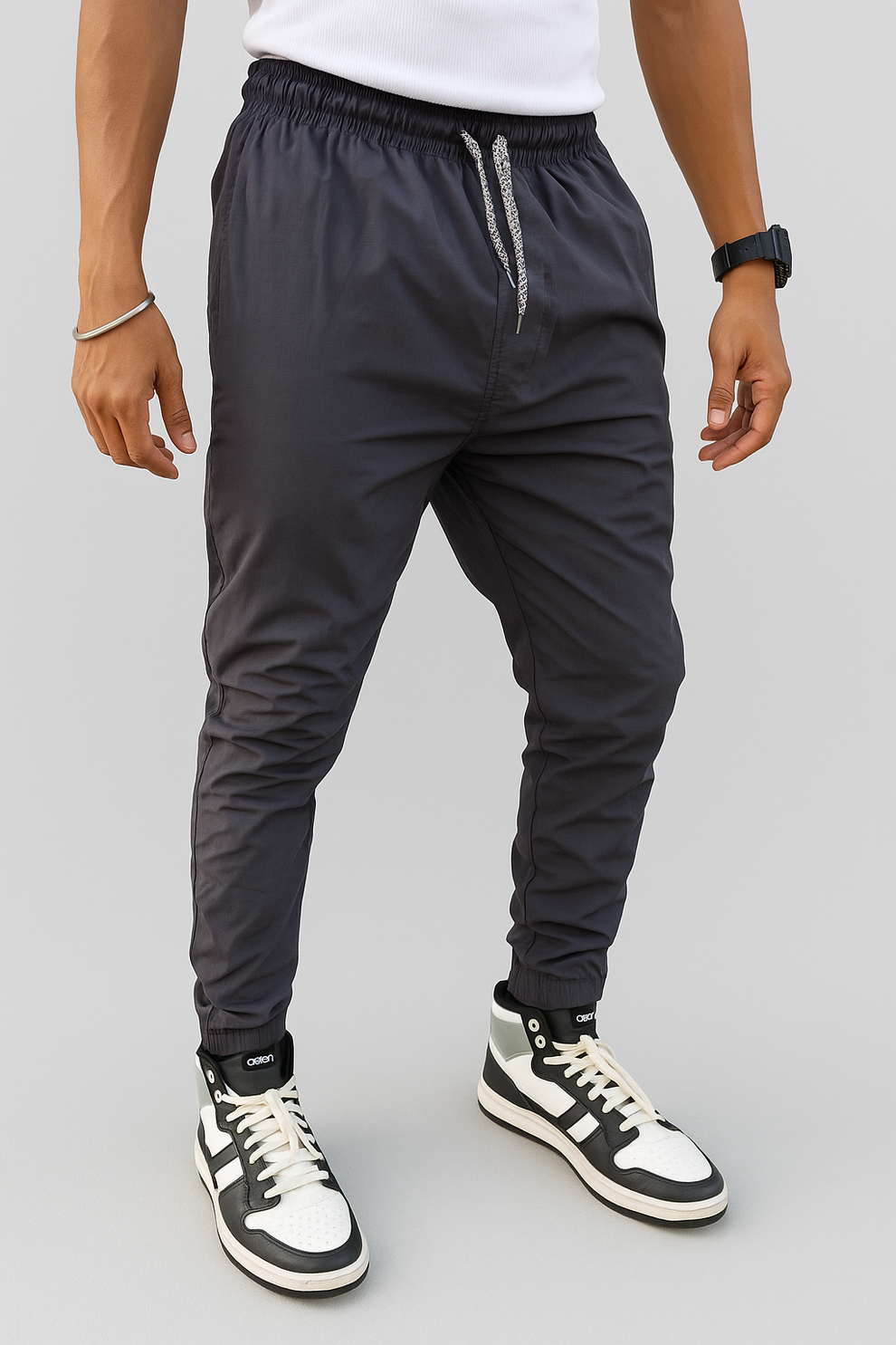 NS paper track pants buy 3 pcs @499 Grey colour – MensFashionWholesale