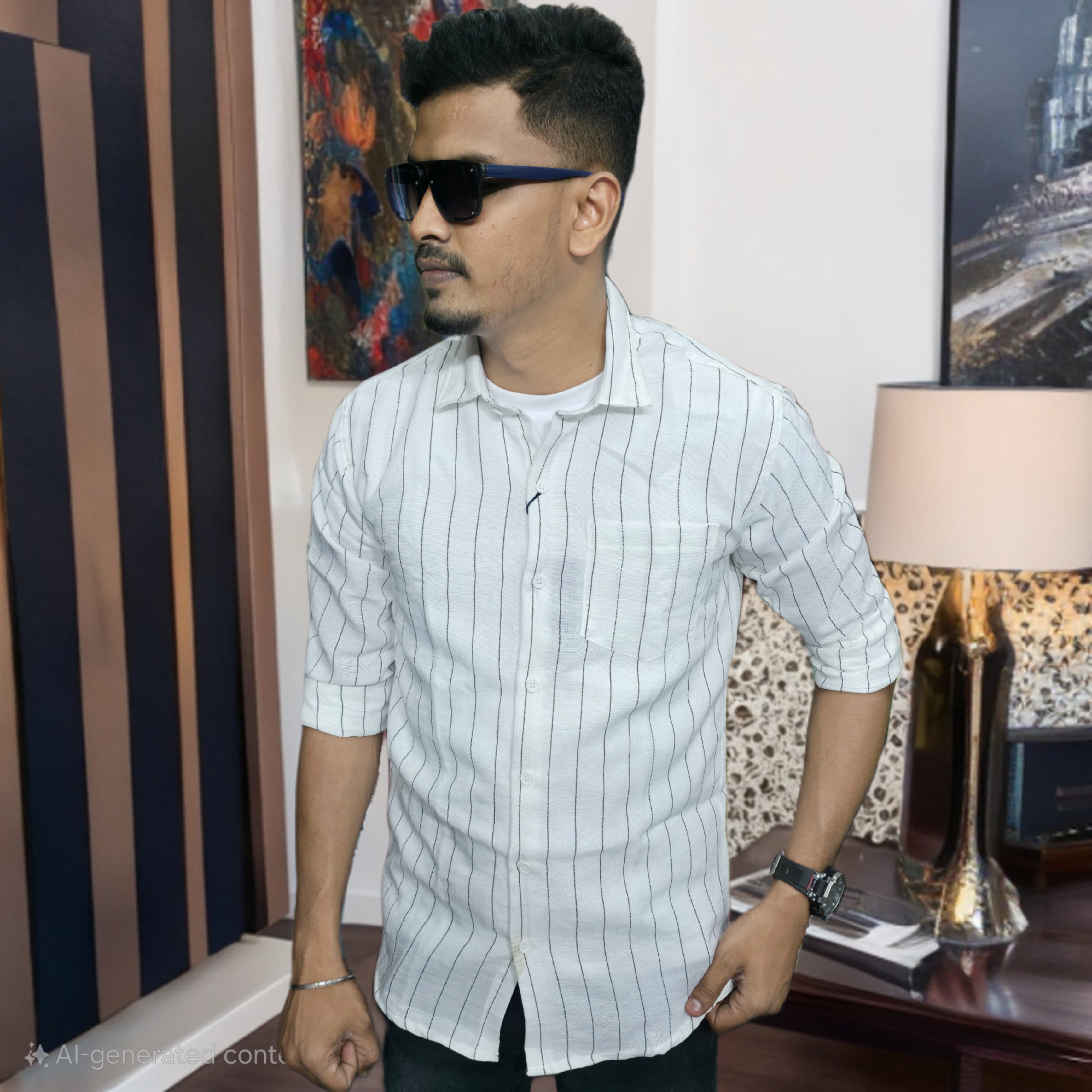 Full sleeve lenin Shirts single pcs @299 and Buy 4 pcs combo @999 ...