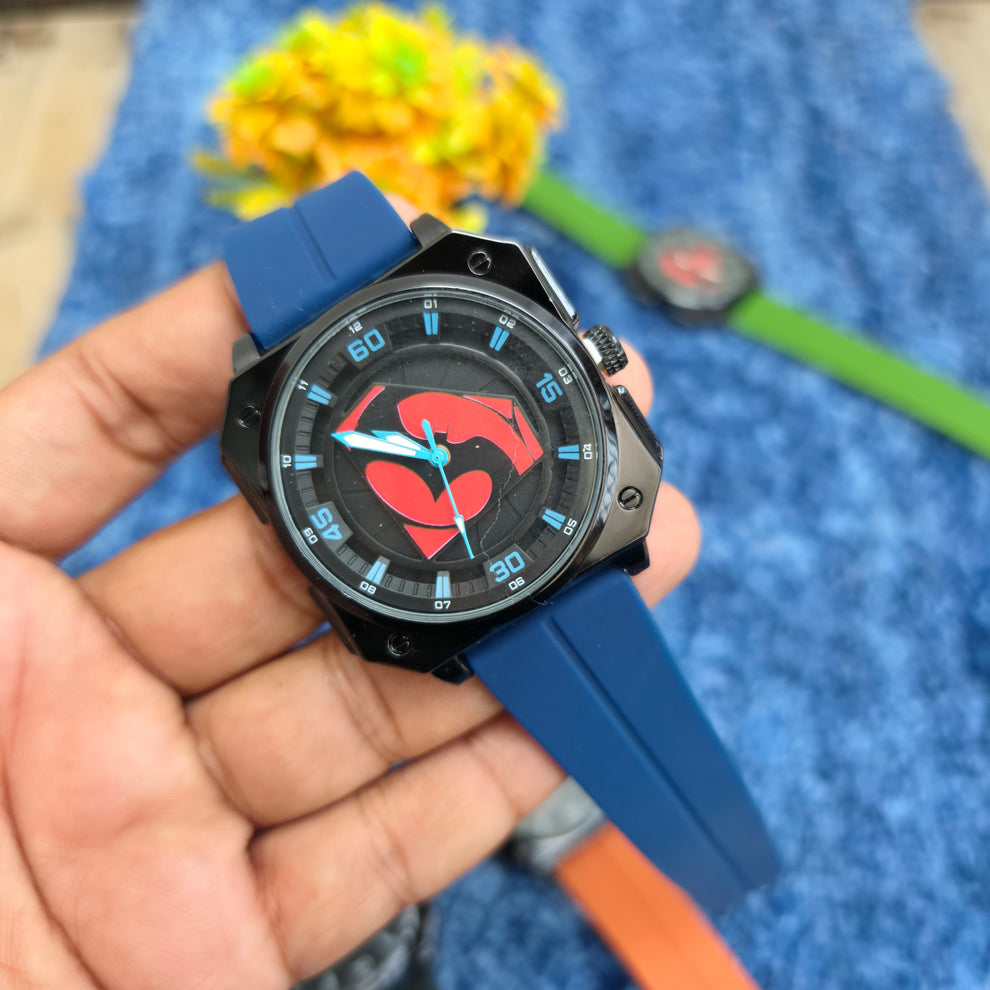 Mens most trending model silicon strap Spinning watches @350 ...